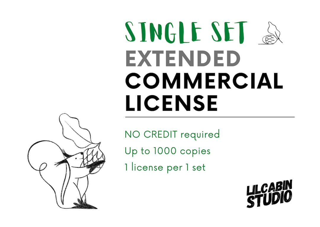 Single Set Extended Commercial License - Commercial License for Single ...