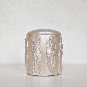 Handmade Ivory Pearl Goddess Pot, Greek Goddess Sculpture Pot ...