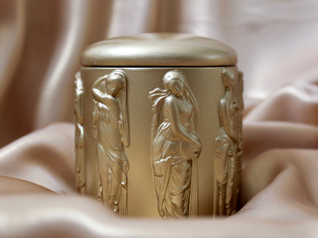 Handmade Golden Greek Goddess Pot, Renaissance Decor, Greek Goddess ...