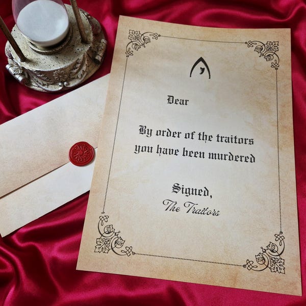 The Traitors Cloak - Etsy UK