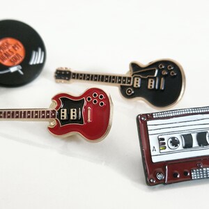 Music Heals My Soul Pin, Guitar Brooch, Musician Brooch, Musician Pin ...