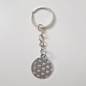 Moon Phase Keyring, Celestial Keychain, Astrology Gifts, Black and ...