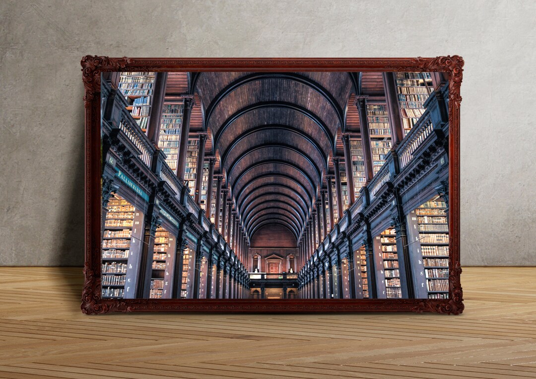 Library Building Art Print - Library of Trinity College Dublin Print ...