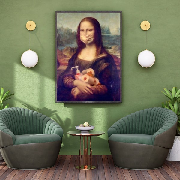 Mona Lisa Mask - Etsy