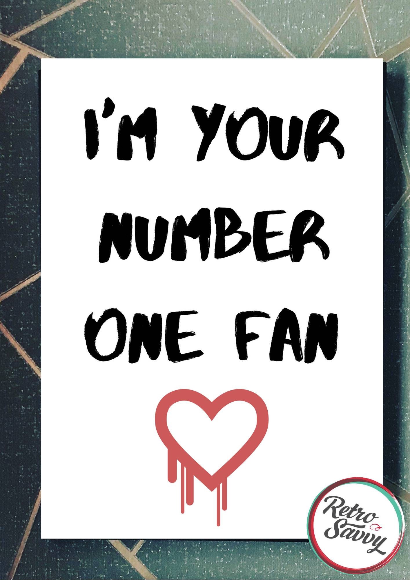 I'm Your Number One Fan Print - Misery Movie Art - Stephen King Art ...