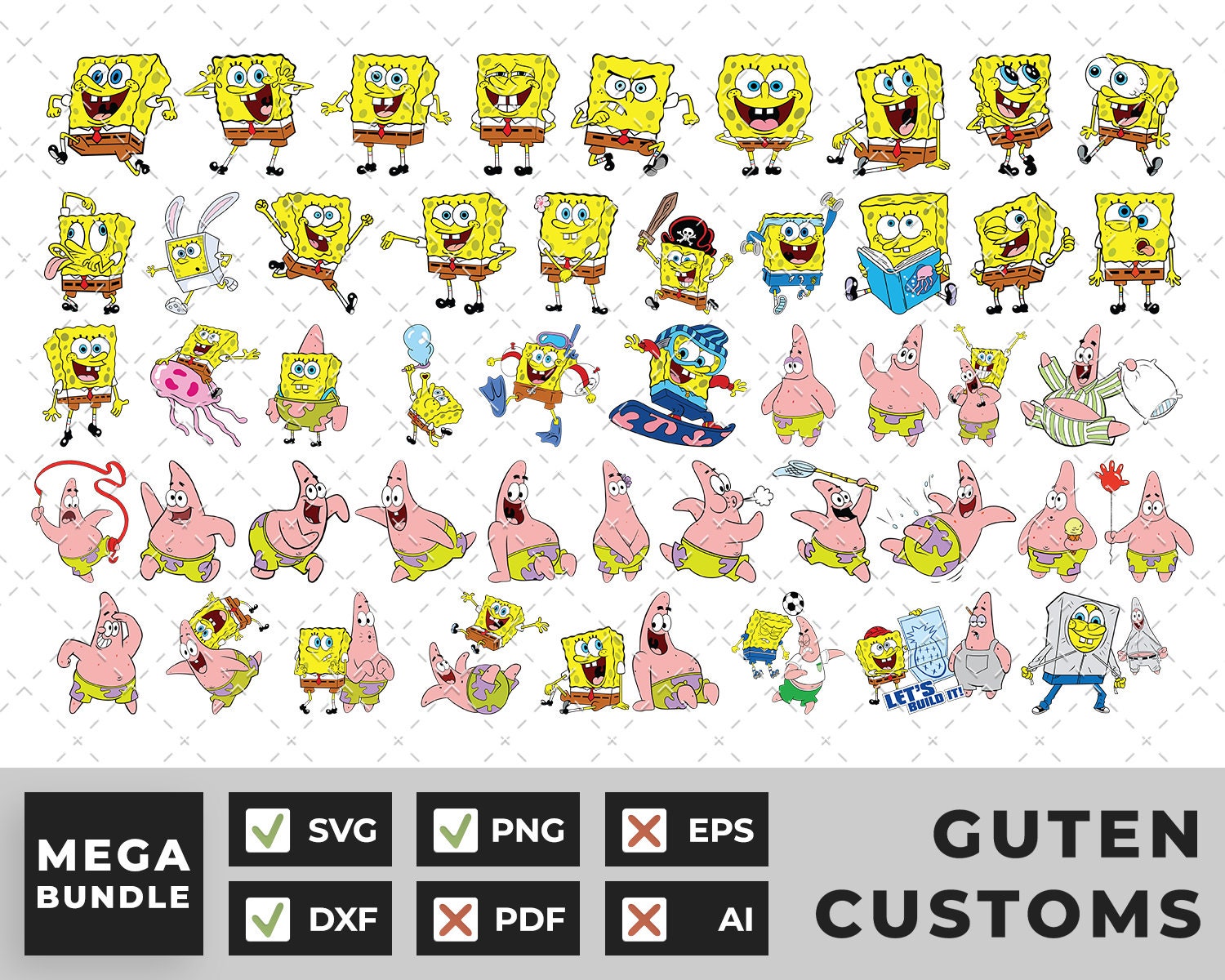 Prints Digital Prints Easy To Use Layered SVG Bundle SVG Cricut Vector ...