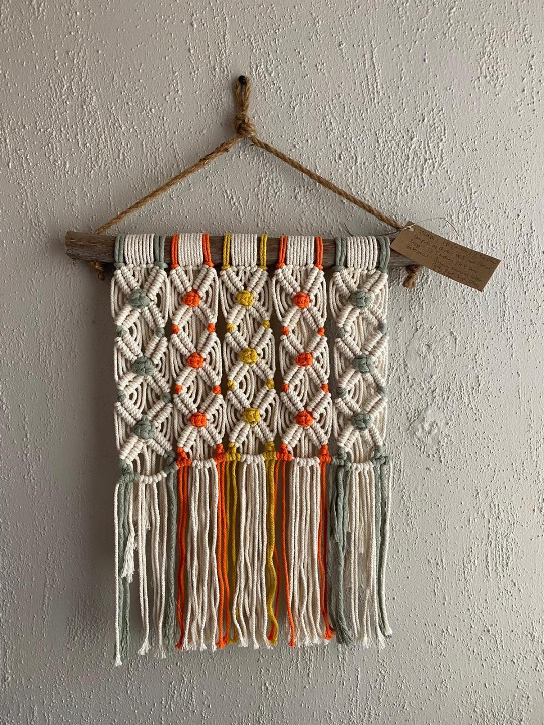 Beautiful Handmade Macramé Wall Hanging Boohoo Wall Hanging - Etsy Denmark