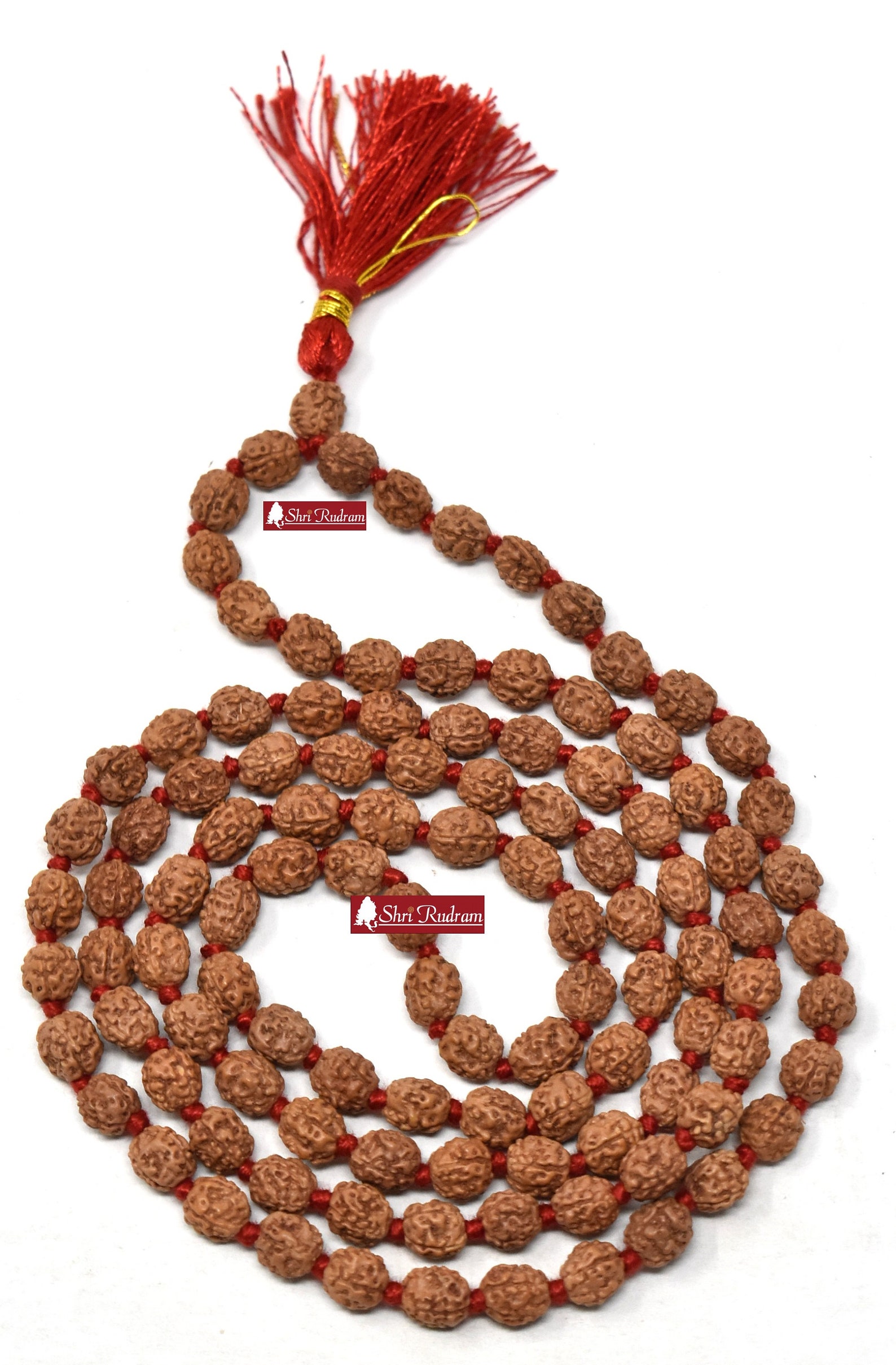 Shri Rudram 4 Mukhi Rudraksha Mala / Four Face Rudraksh Rosary | Etsy