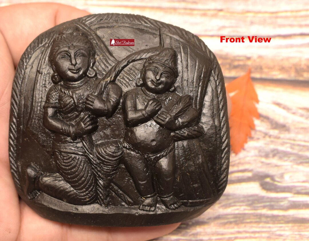Shrirudram Damodar Murti /yashoda Krishna Kamha Idol Carved on ...