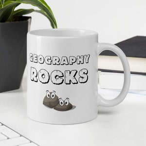 Geography Rocks Geography Student / Teacher Novelty Coffee Mug - Etsy UK