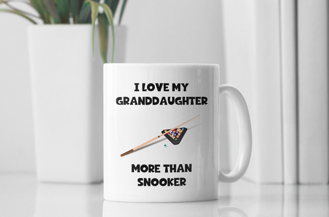 Personalised Snooker Dad Funny Mug, for Dad, Grandad, Snooker Player ...