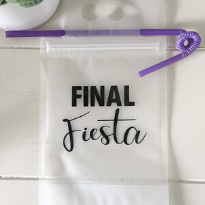 Final Fiesta Drink Pouch: Bachelorette Party Favor - Etsy