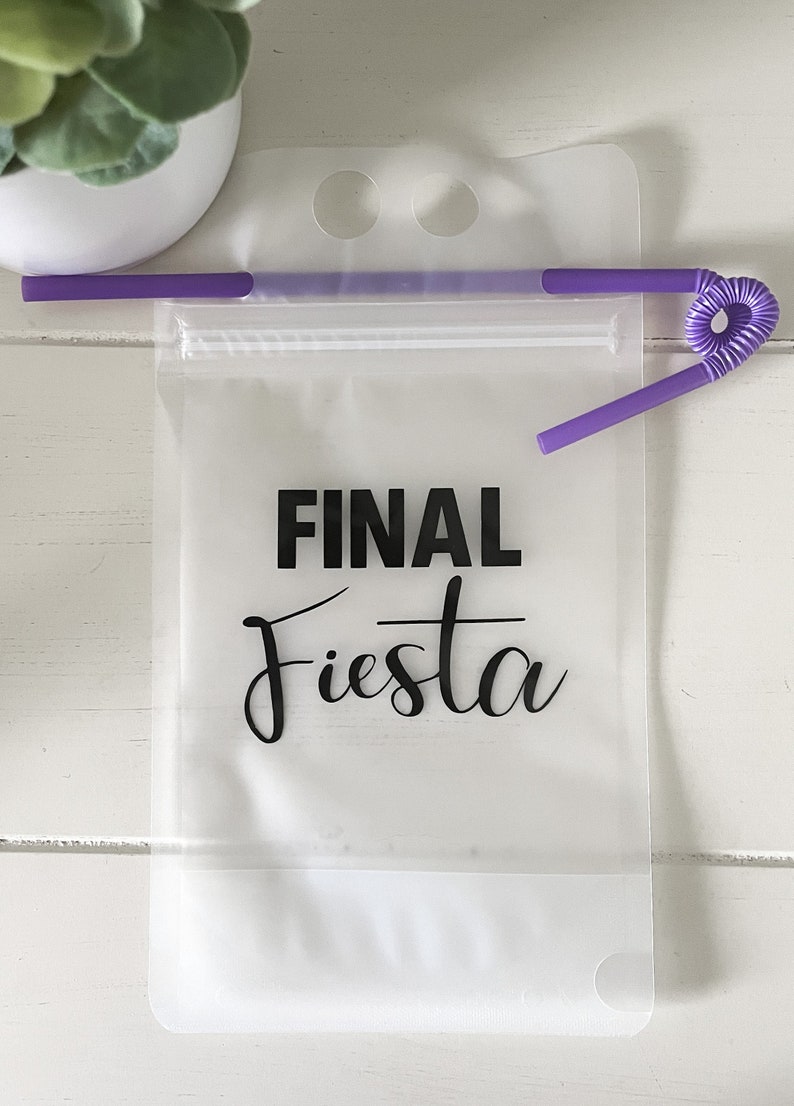 Final Fiesta Drink Pouch: Bachelorette Party Favor - Etsy