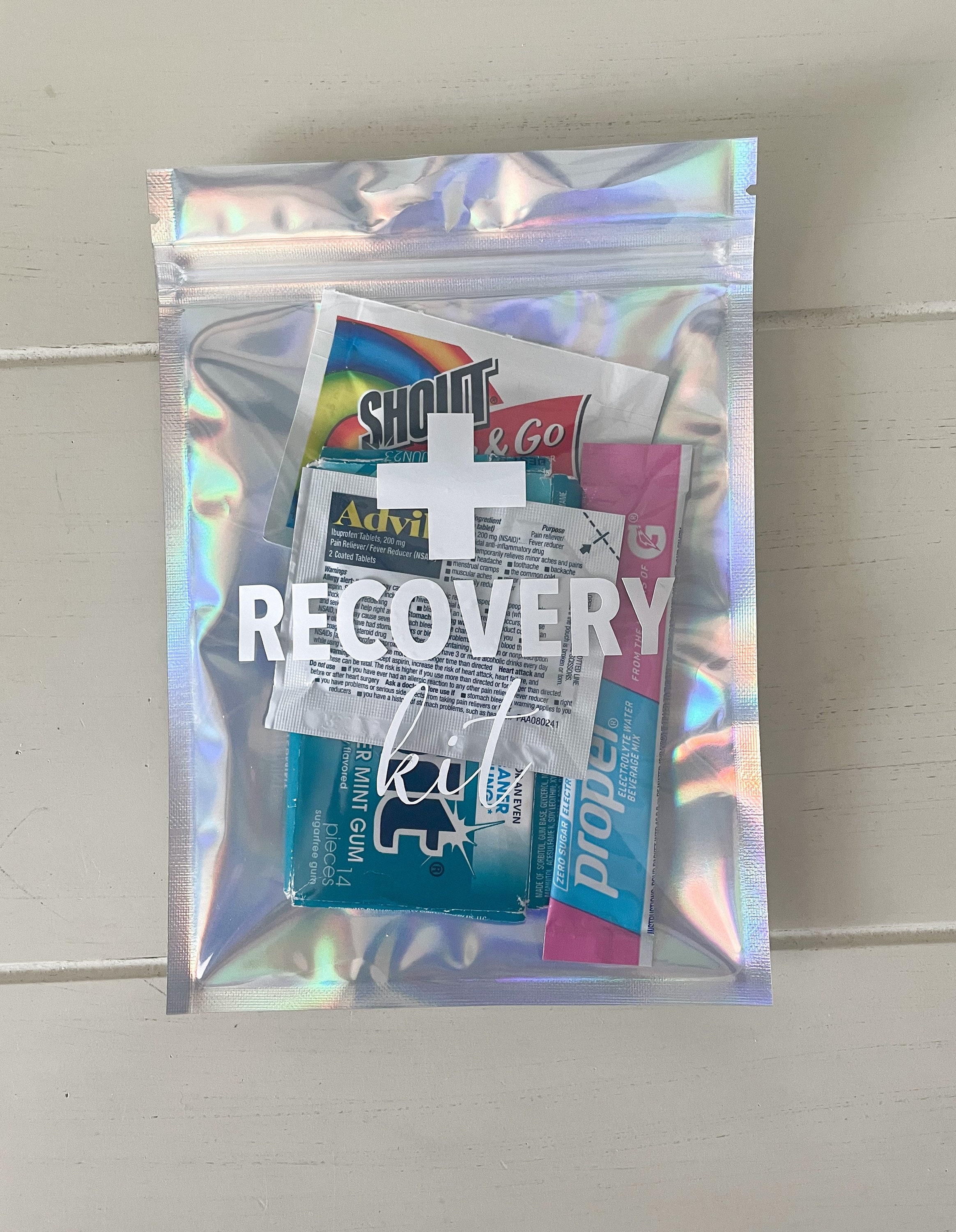 Recovery Kit Bag BAG ONLY Bachelorette Hangover Kit - Etsy