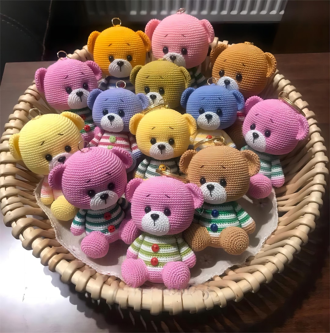 Candy Bear Crochet Pattern - How to Crochet Lovely Candy Bear? - Etsy