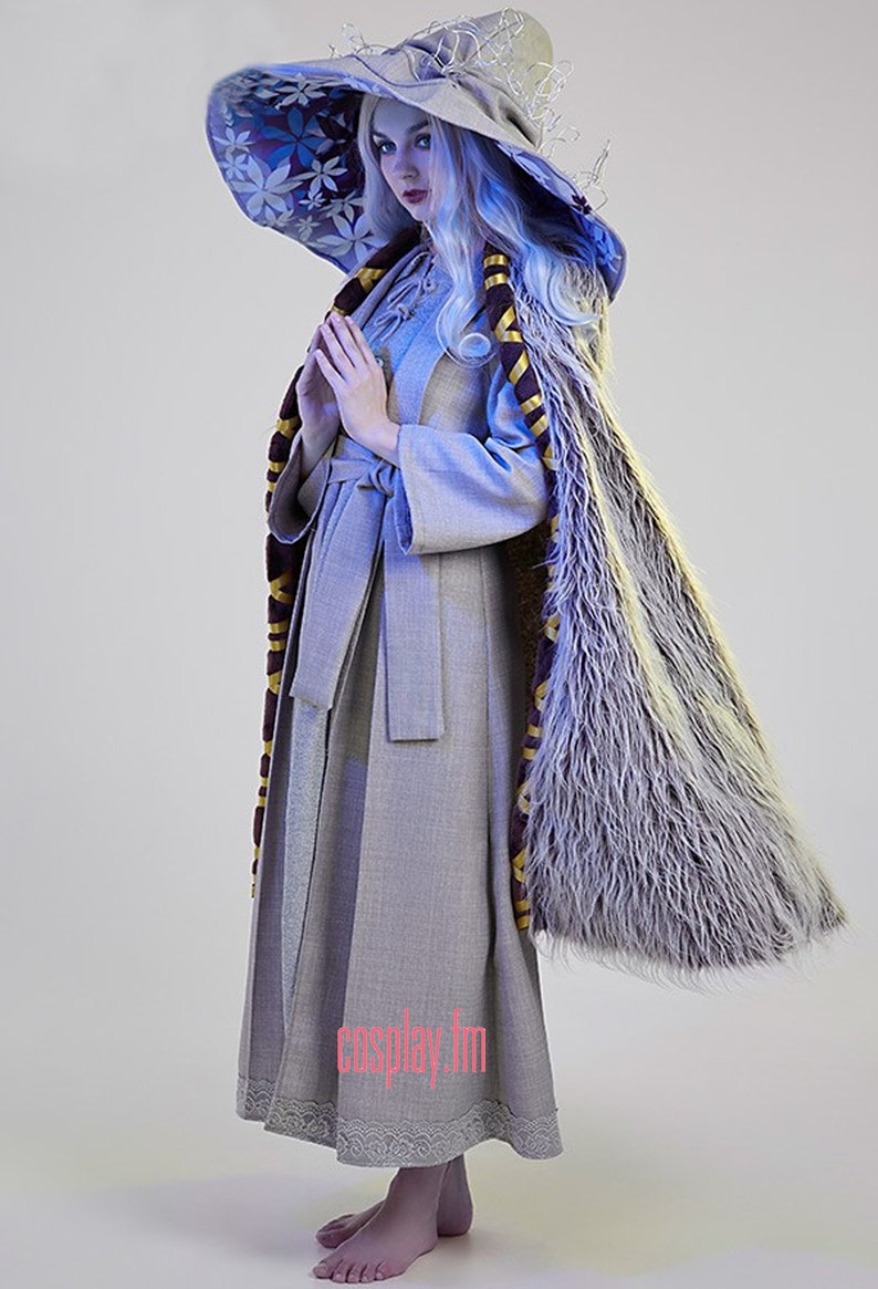 Ranni Cosplay Costume From Elden Ring Ranni Hat Cloak Dress | Etsy UK