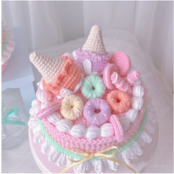 Cake Crochet - Etsy