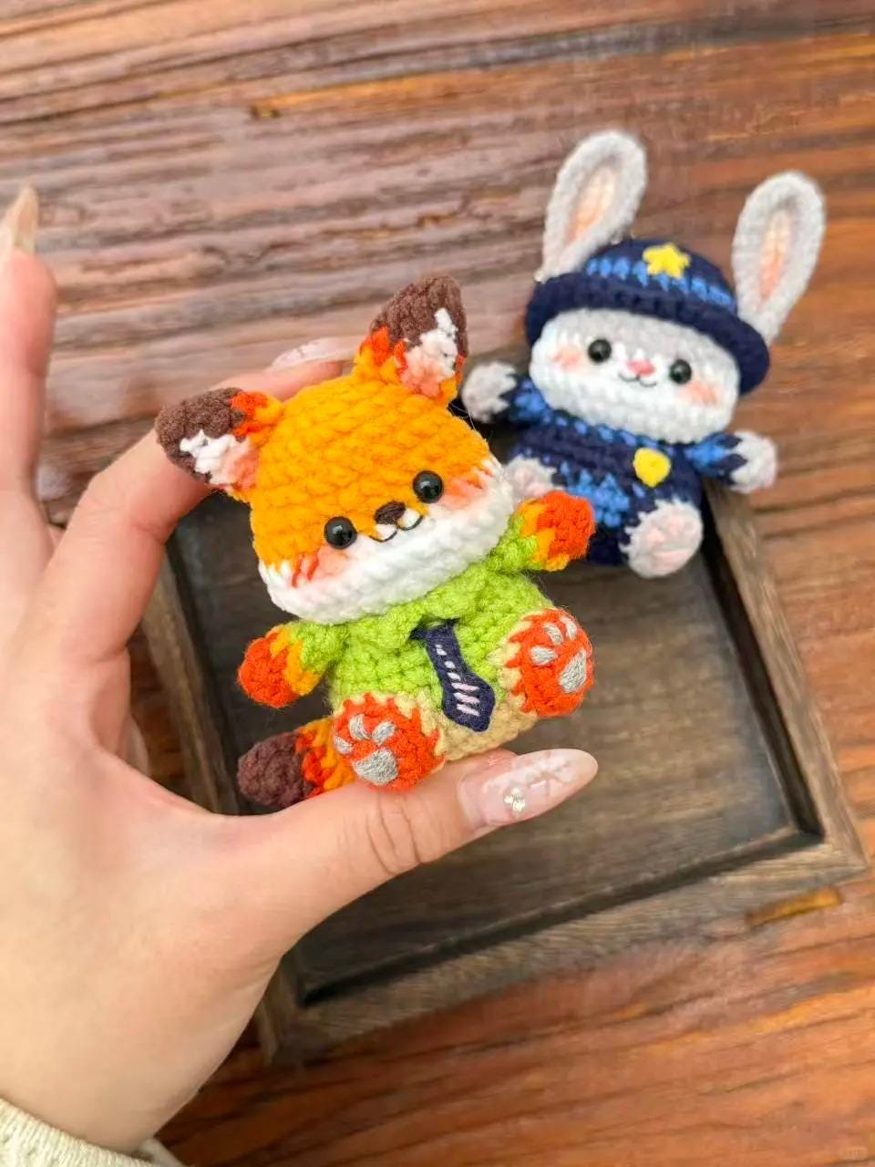 Zootopia Crochet Pattern, Amigurumi Bunny, Fox, Leopard (PDF Pattern ...