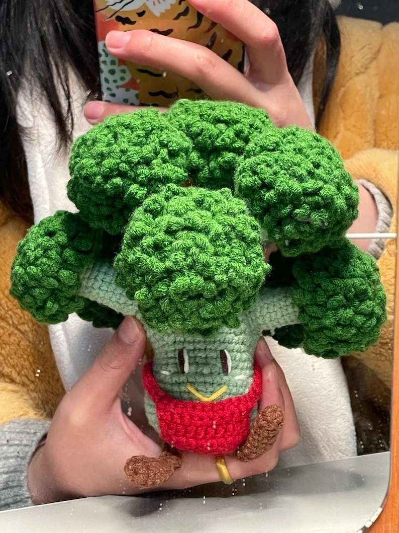 Crochet Your Own Broccoli With This Fun Pattern Tutorial - Etsy