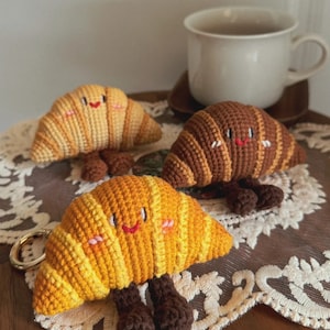 Croissant Crochet Pattern - Knit Your Own Delicious Treat! - Etsy
