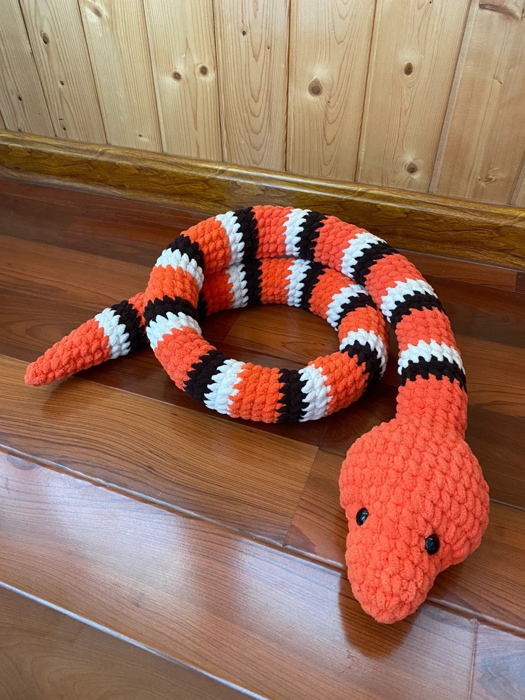 Unique Big Snake Crochet Pattern - Fun Amigurumi Animal DIY - Etsy