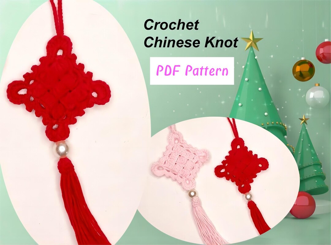 Chinese Knot Crochet Pattern How to Crochet Chinese Knot for Lunar New ...