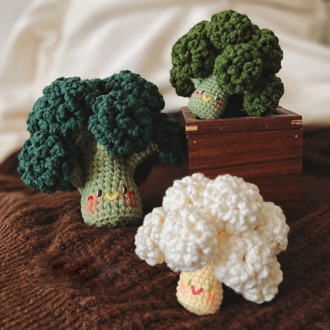 Crochet Your Own Broccoli With This Fun Pattern Tutorial - Etsy