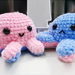 Reversible Octopus Crochet Pattern - How to Crochet Reversible Octopus ...