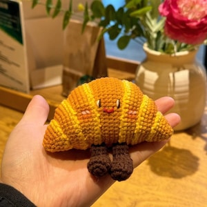 Croissant Crochet Pattern - Knit Your Own Delicious Treat! - Etsy