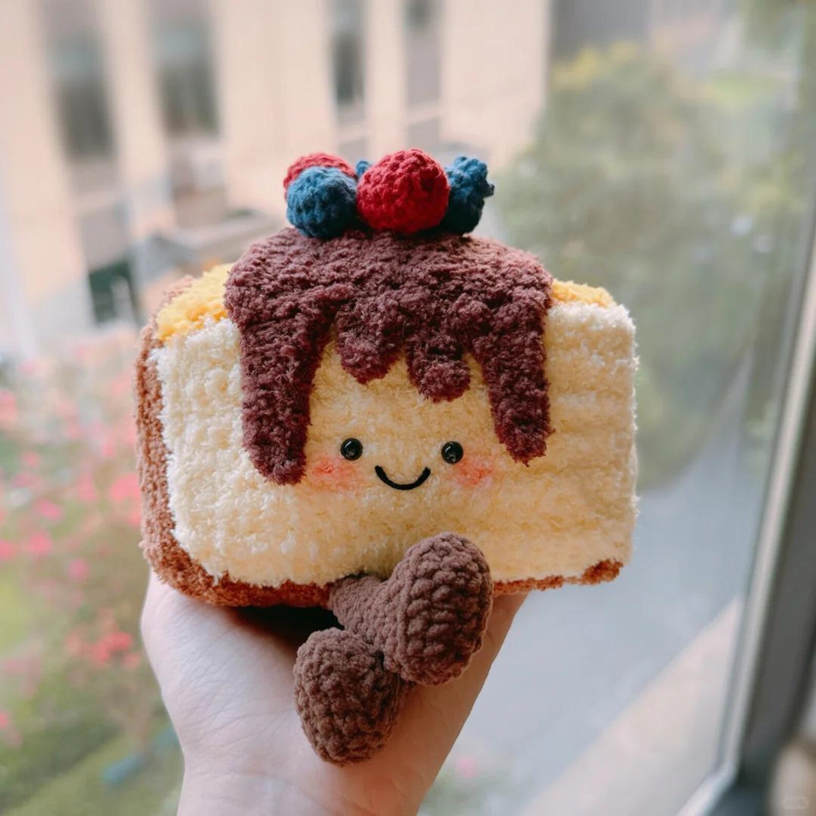 Cheesecake Plush Crochet Pattern Limited Edition Amigurumi Dessert (PDF ...