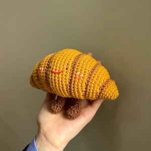 Croissant Crochet Pattern - Knit Your Own Delicious Treat! - Etsy