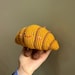 Croissant Crochet Pattern - Knit Your Own Delicious Treat! - Etsy