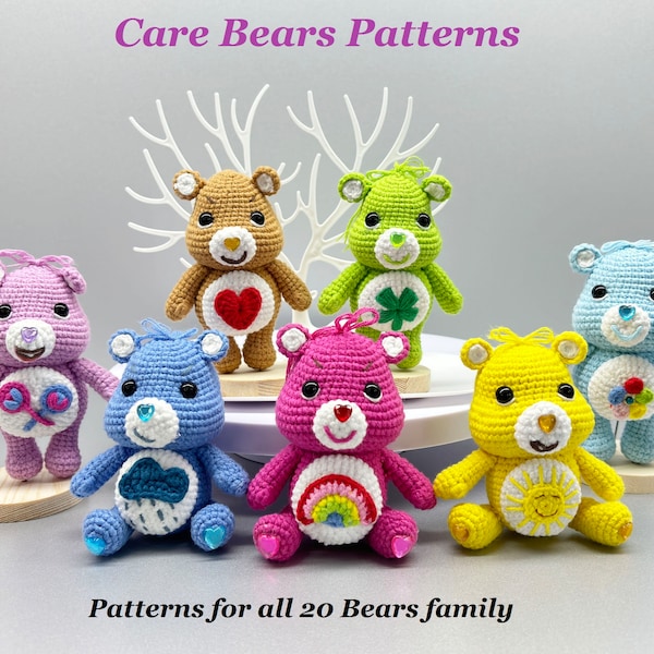 Crochet Care Bear - Etsy