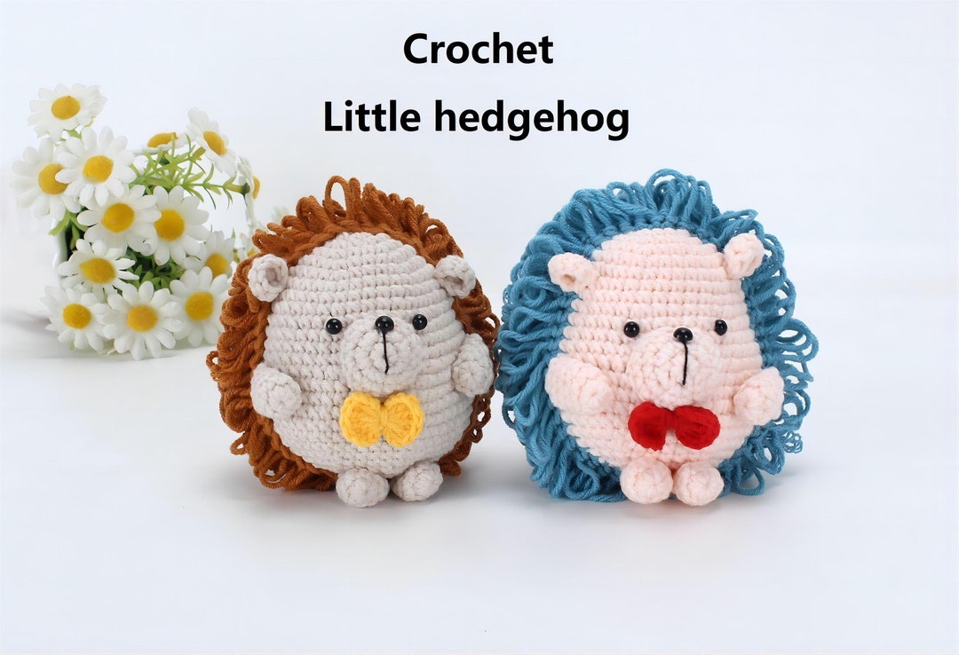 Adorable Little Hedgehog Crochet Pattern DIY Amigurumi Tutorial - Etsy