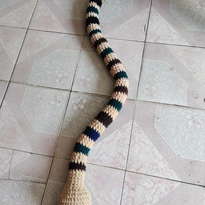 Unique Big Snake Crochet Pattern - Fun Amigurumi Animal DIY - Etsy