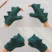 Handmade Dinosaur Gloves Tutorial, Jurassic Crochet Pattern, Crochet ...