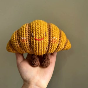 Croissant Crochet Pattern - Knit Your Own Delicious Treat! - Etsy