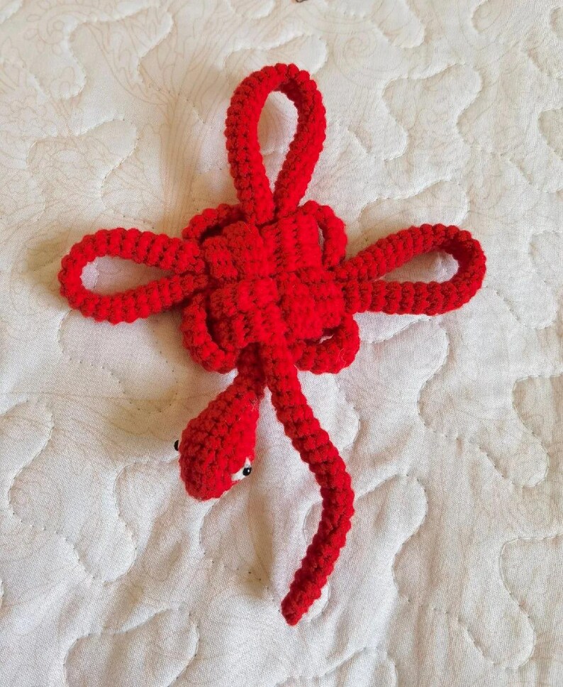 Unique Crochet Pattern for Snake Style Chinese Knots - 2025 Good Luck ...