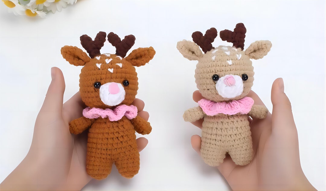 DIY Little Elk Amigurumi Pattern for Crochet Enthusiasts - Instant ...