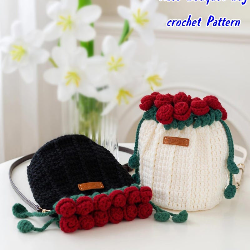 Rose Handmade Bags - Etsy