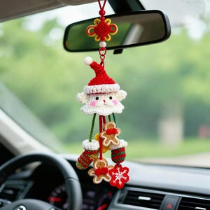 2-in-1 Crochet Christmas Ornament Pattern Ghost & Bell Decor Craft ...