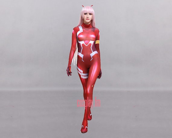 Women's Zero Two Battle Suit Code 002 Cosplay Costume | Etsy