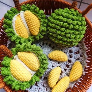 DIY Durian Crochet Pattern - Fun and Funky Fruit Craft - Etsy