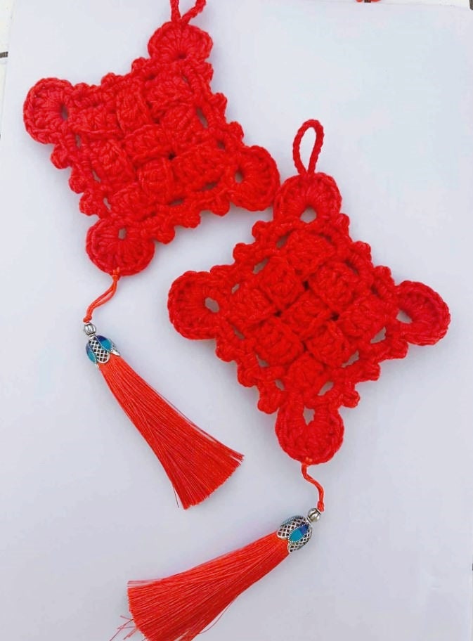 Chinese Knot Crochet Pattern - How to Crochet Chinese Knot for Lunar ...