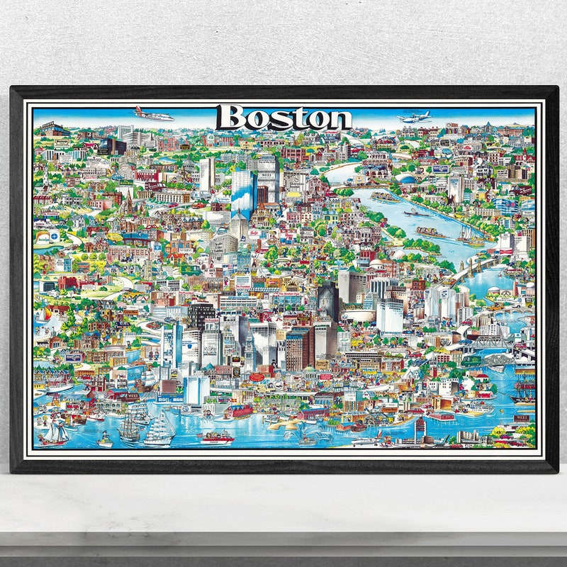 Boston Posters - Etsy