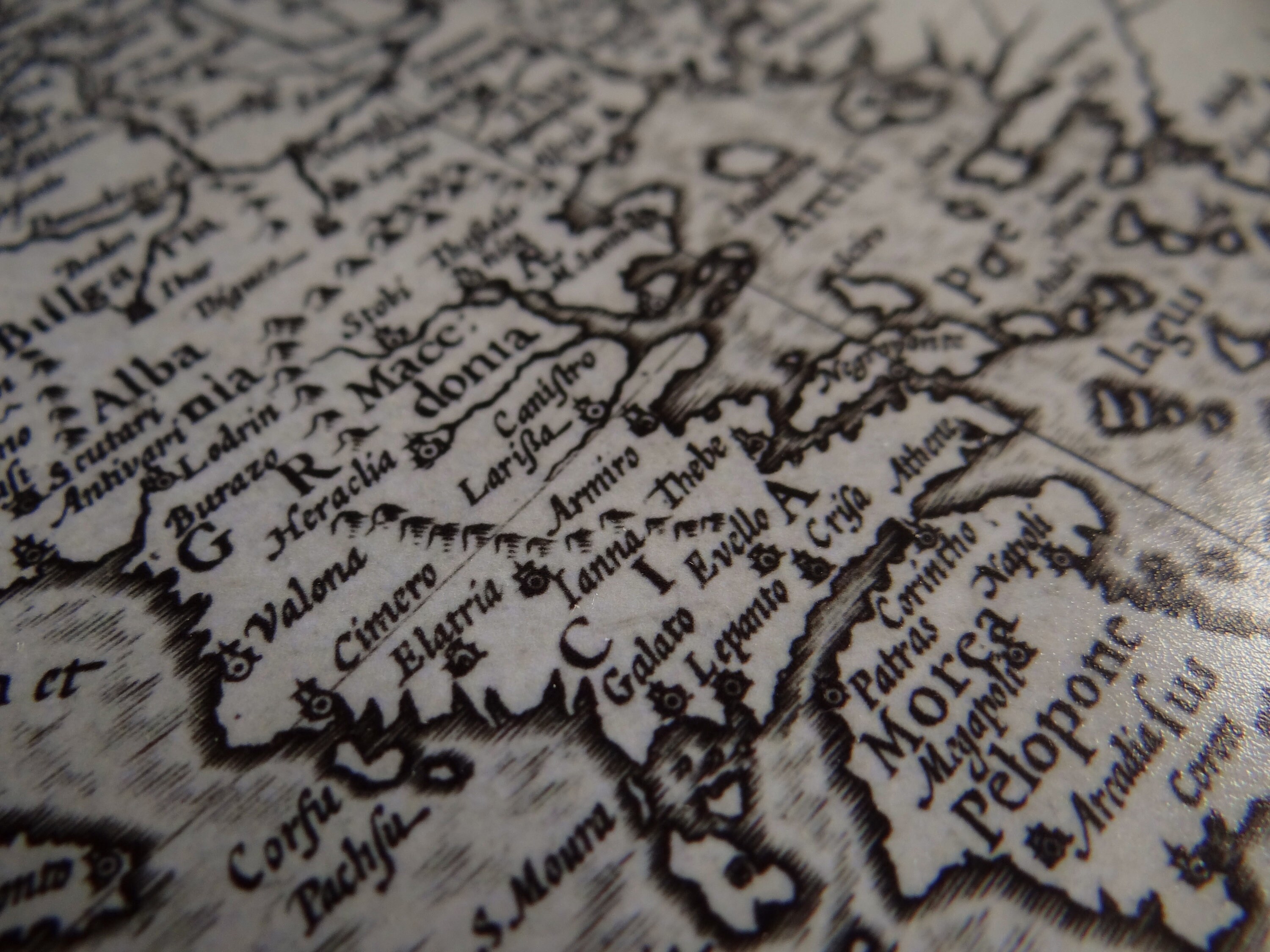 1607 Vintage Europe Map Old Map Print Wall Decor Map Art Antique Home ...