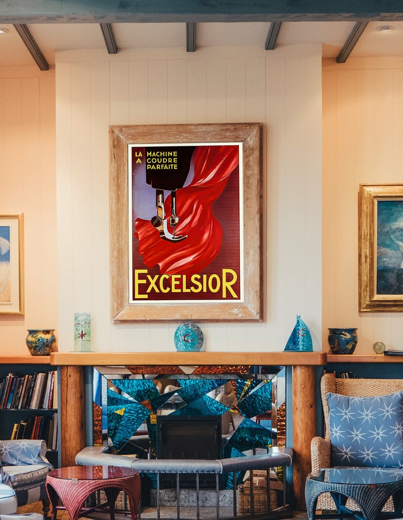 1920's Vintage French Poster Friends Poster Print Rachel's Excelsior ...