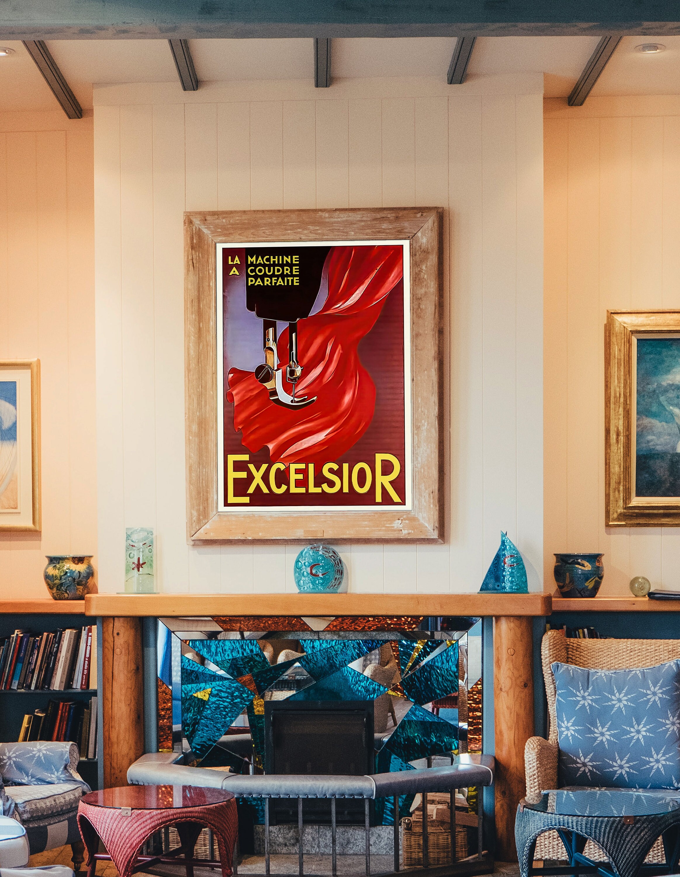 1920's Vintage French Poster Friends Poster Print Rachel's Excelsior ...