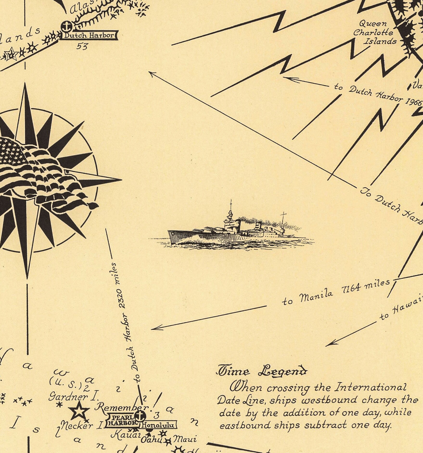 1944 WW2 Map Victory in Pacific US & British Navy Poster World War 2 ...