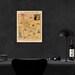 1936 Wonder Valley of Gold Map Vintage Treasure Map Poster Yukon ...